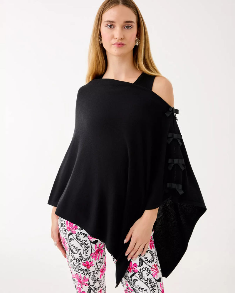 HARP WRAP W/ BOWS BLACK – Village Palm